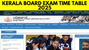 Kerala Board Exam Time Table 2025 Released For SSLC And HSE; Check Full ...