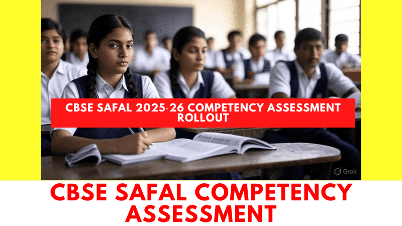 CBSE Launches SAFAL Competency Assessment for Class 6 & 9 in 2025‑26 » Presswire