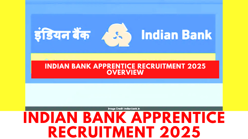 Indian Bank Opens 1,500 Apprentice Vacancies: Apply by August 7, 2025 ...