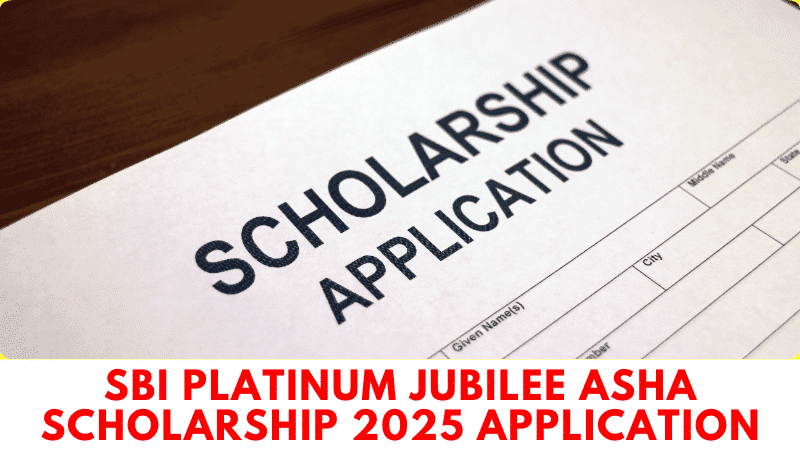 SBI Platinum Jubilee Asha Scholarship 2025: Apply for Up to Rs 20 Lakh by November 15