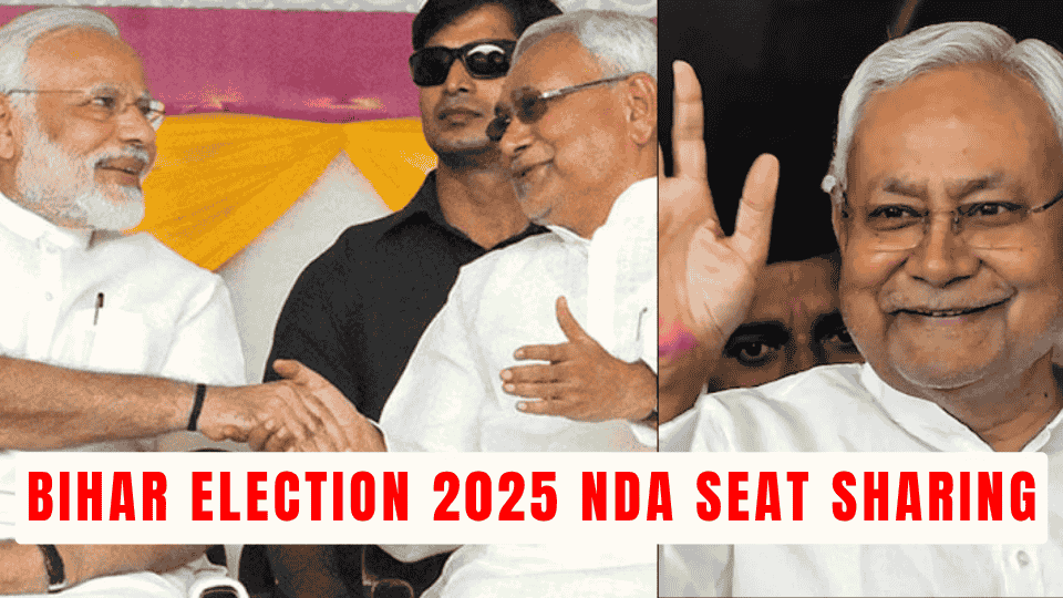 Bihar Election 2025 Seat Sharing: NDA Finalizes Plan with BJP-JD(U) on ...
